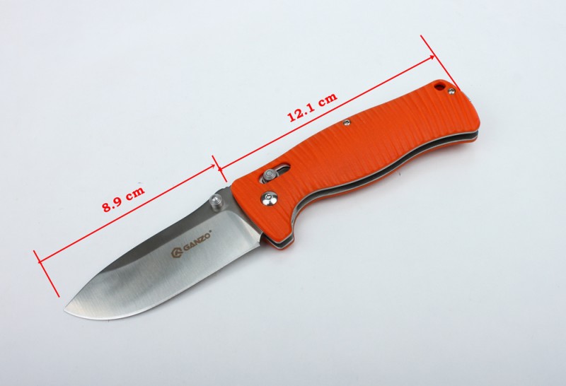 Knife Ganzo G720 (Black, Green, Orange) online catalog ganzoknife.com, description of Knife ...